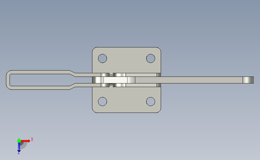 夹钳HS-201c_IGES_模型图纸下载 – 懒石网