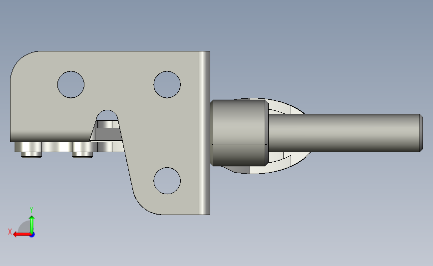 夹钳HS-301a_IGES_模型图纸下载 – 懒石网