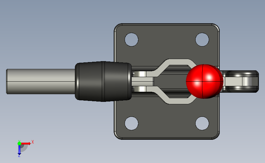 夹钳HS-305c_IGES_模型图纸下载 – 懒石网
