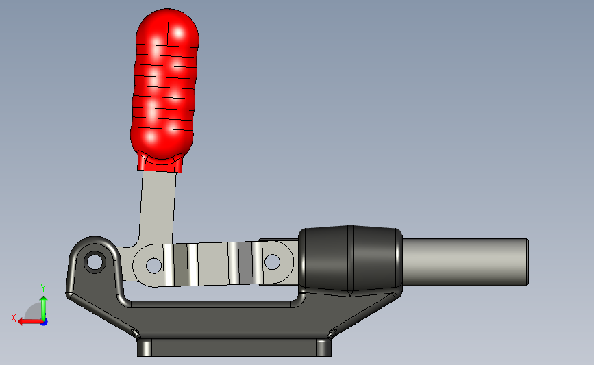 夹钳HS-305c_IGES_模型图纸下载 – 懒石网