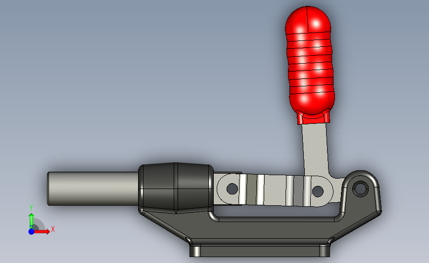 夹钳HS-305cm_IGES_模型图纸下载 – 懒石网