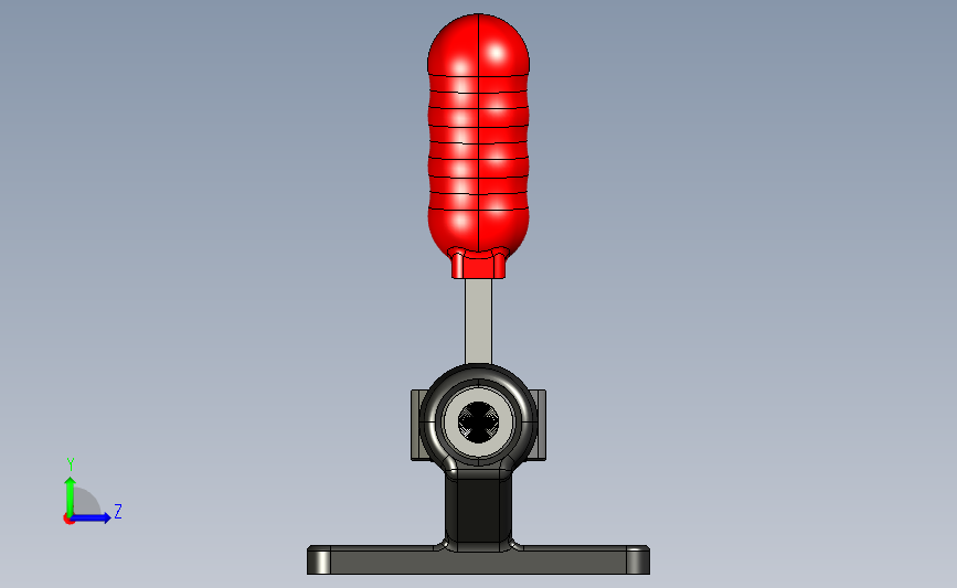 夹钳HS-305cm_IGES_模型图纸下载 – 懒石网