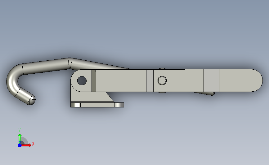 夹钳HS-451_IGES_模型图纸下载 – 懒石网