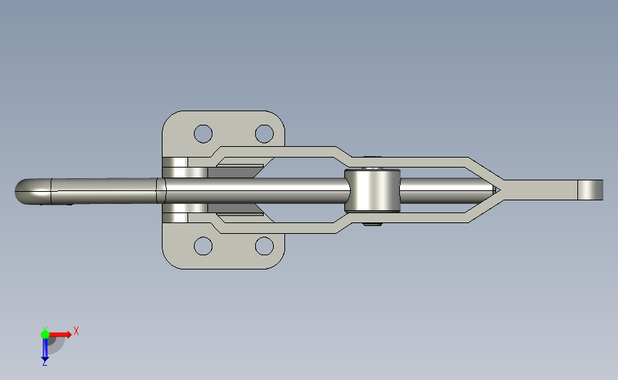 夹钳HS-451_IGES_模型图纸下载 – 懒石网