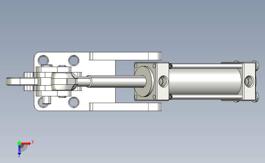 夹钳HS-702C_IGES_模型图纸下载 – 懒石网