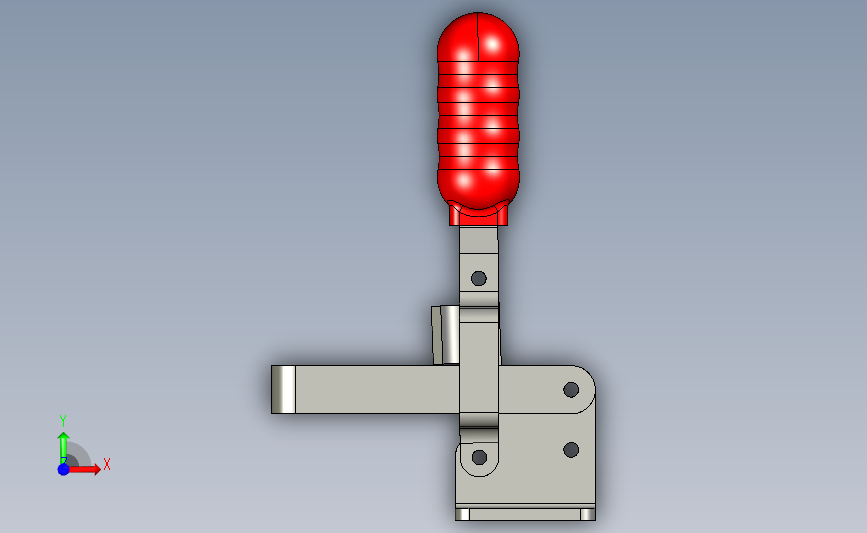 夹钳HS-11002b_IGES_模型图纸下载 – 懒石网