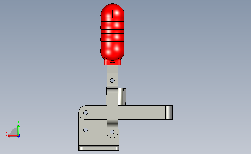 夹钳HS-11002b_IGES_模型图纸下载 – 懒石网