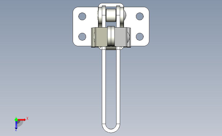 夹钳HS-11412_IGES_模型图纸下载 – 懒石网