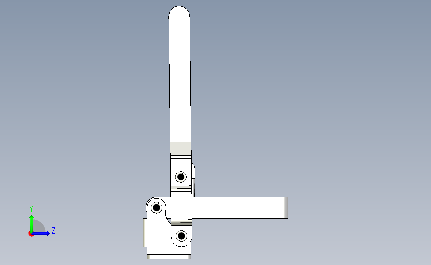 夹钳HS-11412_IGES_模型图纸下载 – 懒石网