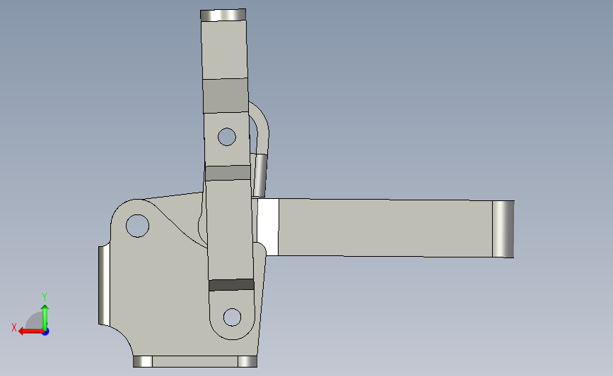 夹钳HS-12131_IGES_模型图纸下载 – 懒石网