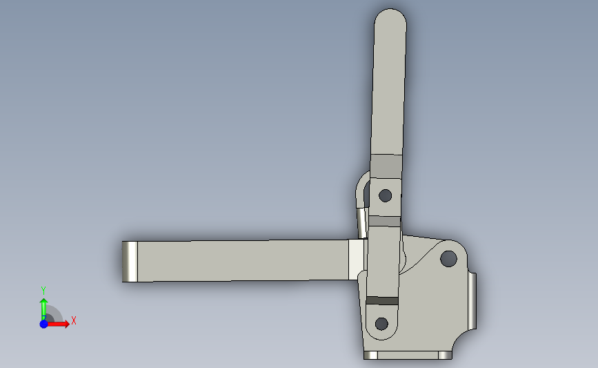 夹钳HS-12132_IGES_模型图纸下载 – 懒石网