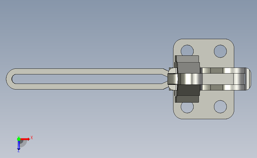 夹钳HS-12132_IGES_模型图纸下载 – 懒石网