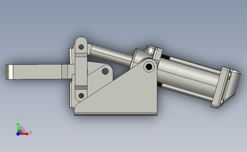 夹钳HS-12265A_IGES_模型图纸下载 – 懒石网