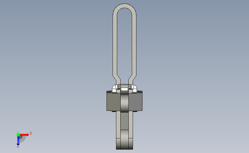 夹钳HS-12421_IGES_模型图纸下载 – 懒石网