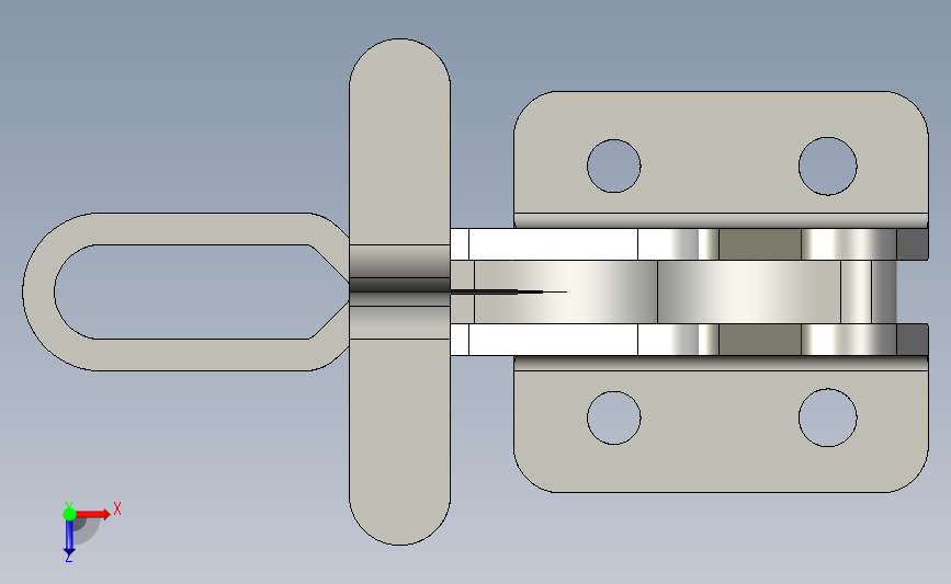 夹钳HS-13005_IGES_模型图纸下载 – 懒石网