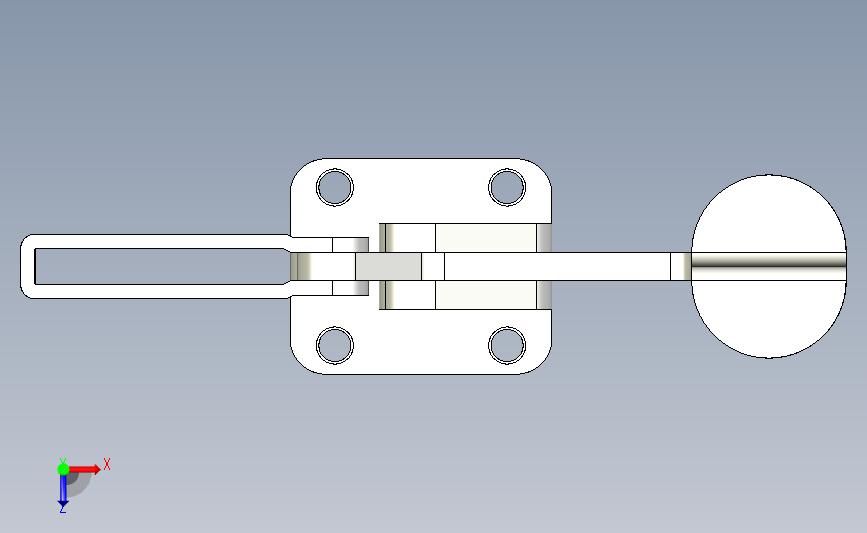 夹钳HS-20300_IGES_模型图纸下载 – 懒石网