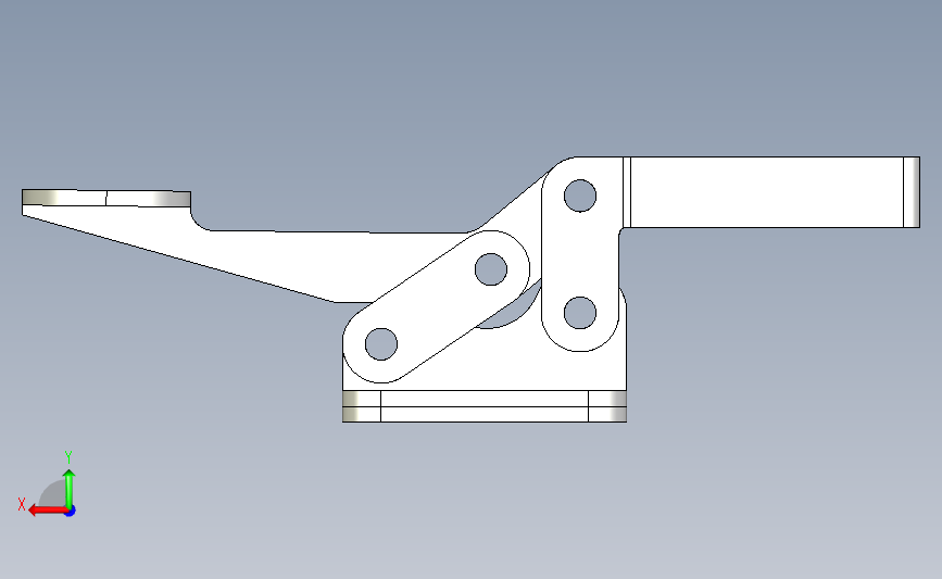 夹钳HS-20300_IGES_模型图纸下载 – 懒石网