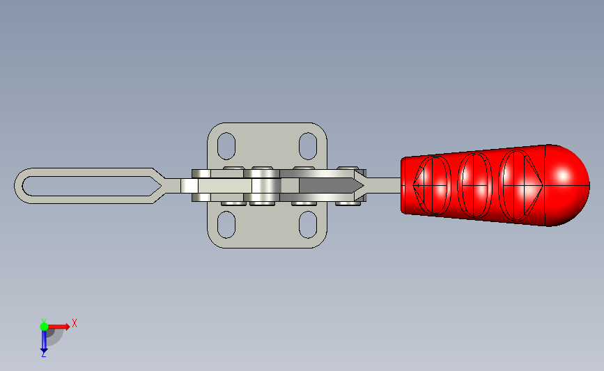 夹钳HS-21502bass_IGES_模型图纸下载 – 懒石网