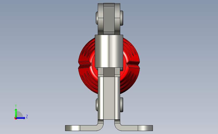 夹钳HS-22502b_IGES_模型图纸下载 – 懒石网