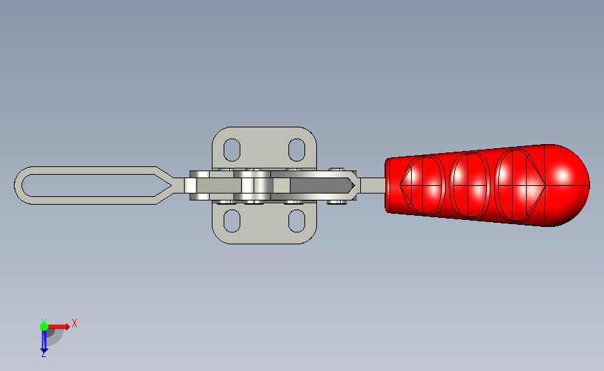 夹钳HS-22502b_IGES_模型图纸下载 – 懒石网