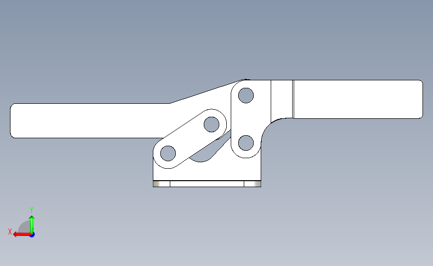 夹钳HS-25382_IGES_模型图纸下载 – 懒石网
