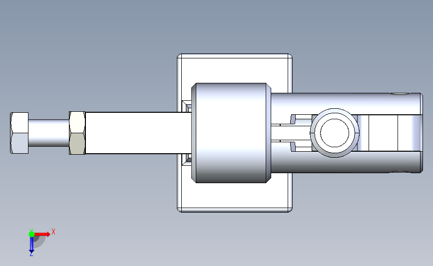 夹钳HS-30509m_IGES_模型图纸下载 – 懒石网