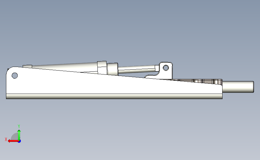 夹钳HS-31200HLA_IGES_模型图纸下载 – 懒石网