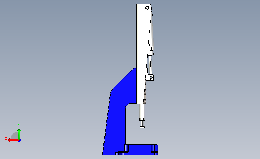 夹钳HS-31200PRA_IGES_模型图纸下载 – 懒石网