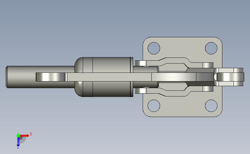 夹钳HS-36010_IGES_模型图纸下载 – 懒石网