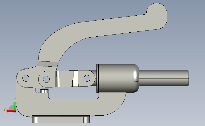 夹钳HS-36010_IGES_模型图纸下载 – 懒石网