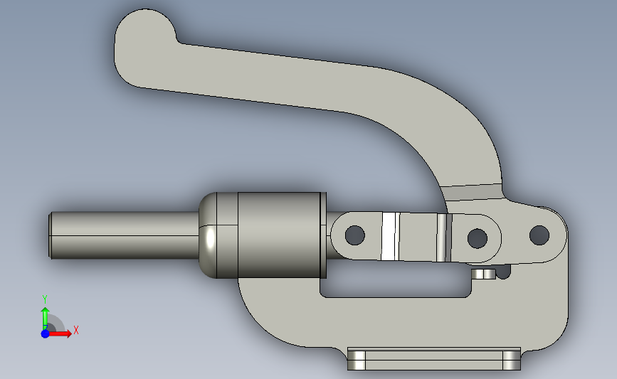 夹钳HS-36010_IGES_模型图纸下载 – 懒石网