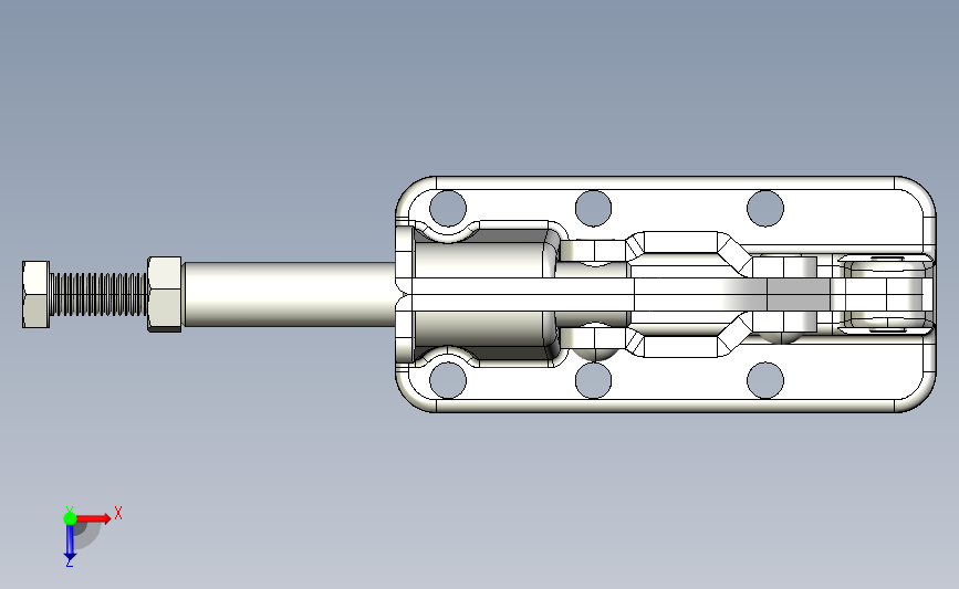 夹钳HS-36330_IGES_模型图纸下载 – 懒石网