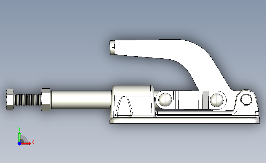 夹钳HS-36330_IGES_模型图纸下载 – 懒石网