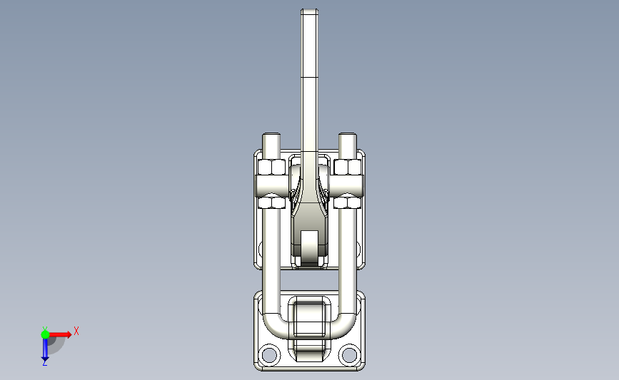 夹钳HS-40380_IGES_模型图纸下载 – 懒石网