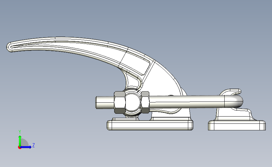 夹钳HS-40380_IGES_模型图纸下载 – 懒石网