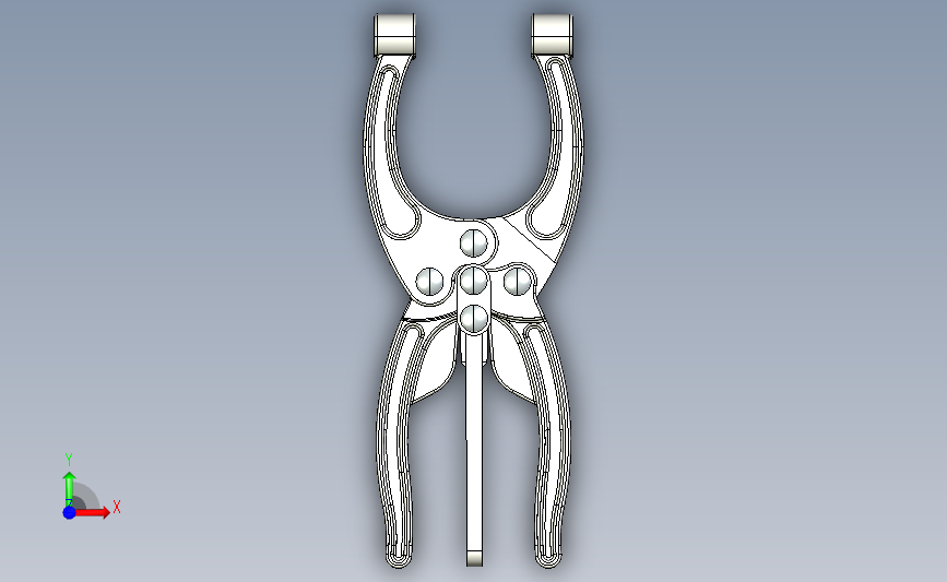 夹钳HS-50380_IGES_模型图纸下载 – 懒石网