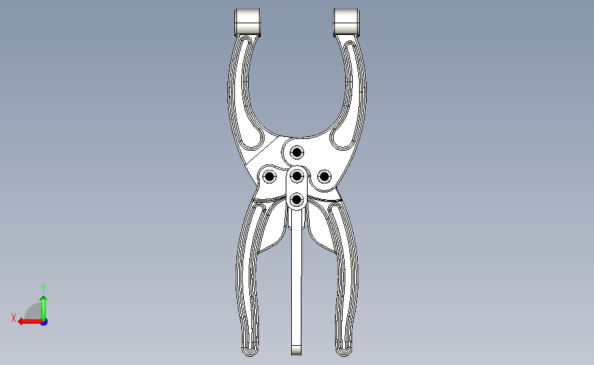 夹钳HS-50380_IGES_模型图纸下载 – 懒石网