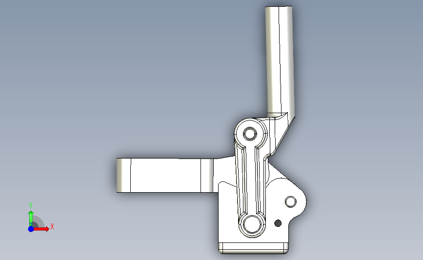 夹钳HS-70300B_IGES_模型图纸下载 – 懒石网