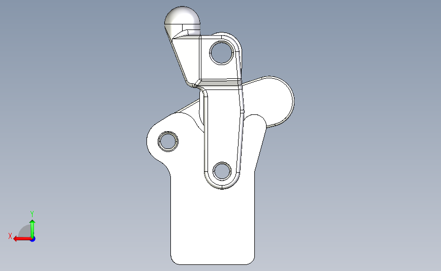 夹钳HS-70315_IGES_模型图纸下载 – 懒石网