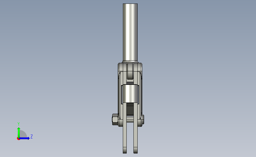 夹钳HS-70320_IGES_模型图纸下载 – 懒石网