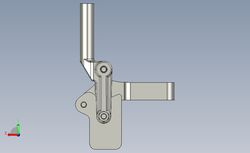 夹钳HS-70320_IGES_模型图纸下载 – 懒石网
