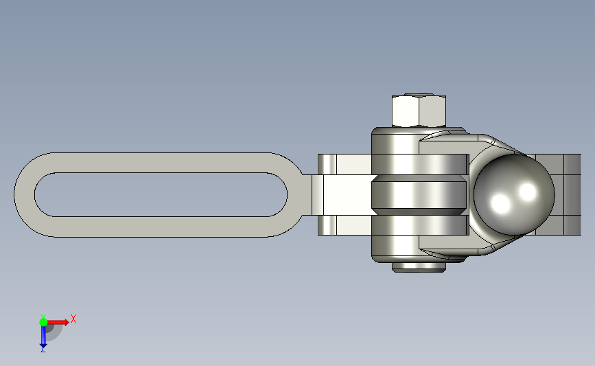 夹钳HS-70320_IGES_模型图纸下载 – 懒石网