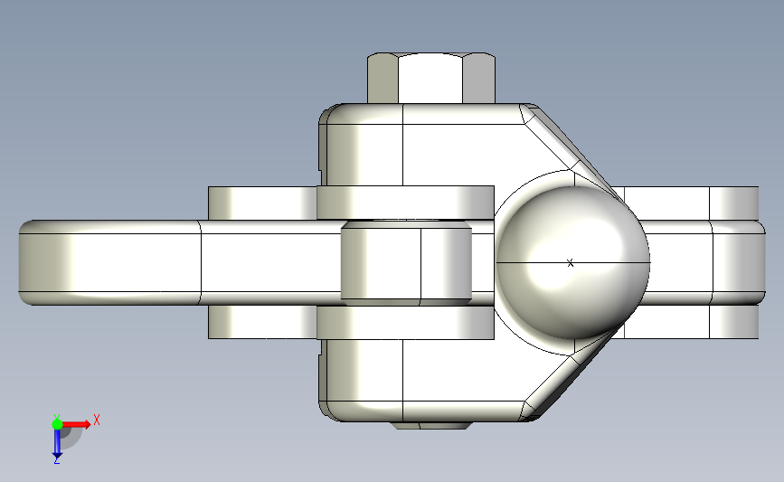 夹钳HS-70510_IGES_模型图纸下载 – 懒石网