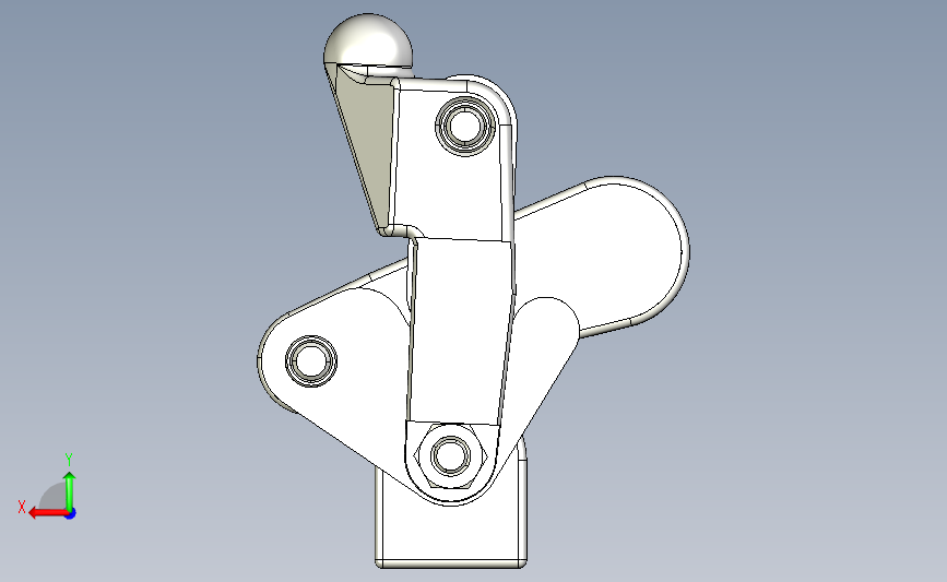 夹钳HS-70510_IGES_模型图纸下载 – 懒石网