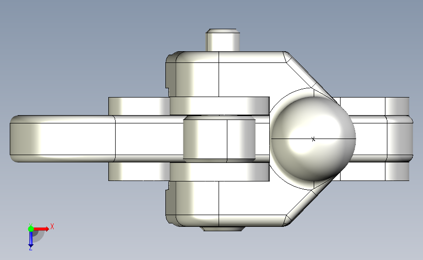 夹钳HS-70515_IGES_模型图纸下载 – 懒石网