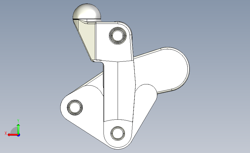 夹钳HS-70605_IGES_模型图纸下载 – 懒石网