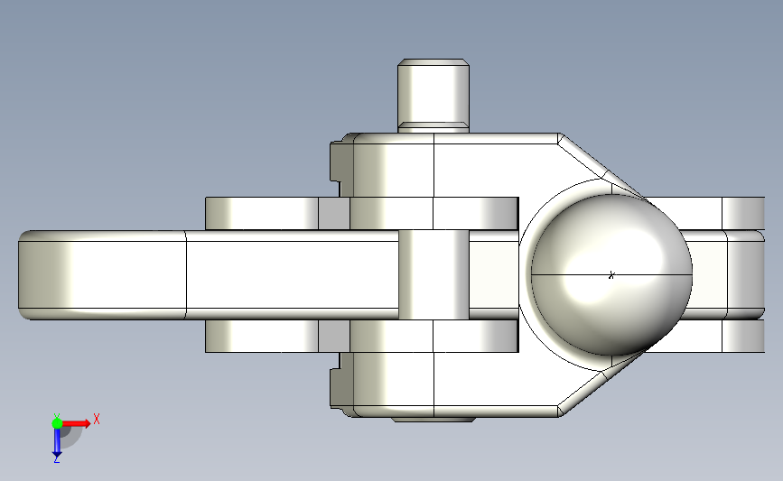夹钳HS-70605_IGES_模型图纸下载 – 懒石网
