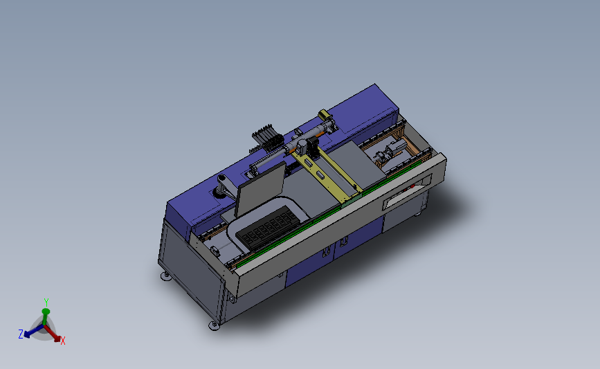 SMT贴片机_SOLIDWORKS 2010_模型图纸下载 – 懒石网