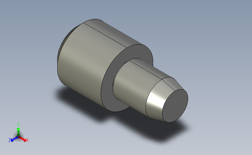 plme-d5-p6精密定位销-小头锥角型.stp_STEP_模型图纸下载 – 懒石网