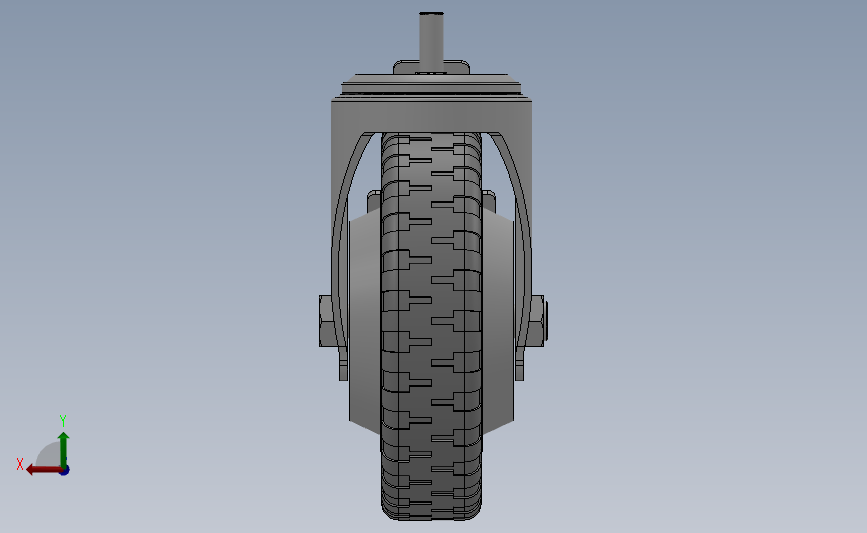 Z01-03B-160-424G普通工业轮[Z01-03B-200-424G]脚轮_SOLIDWORKS 2018_模型图纸下载 – 懒石网